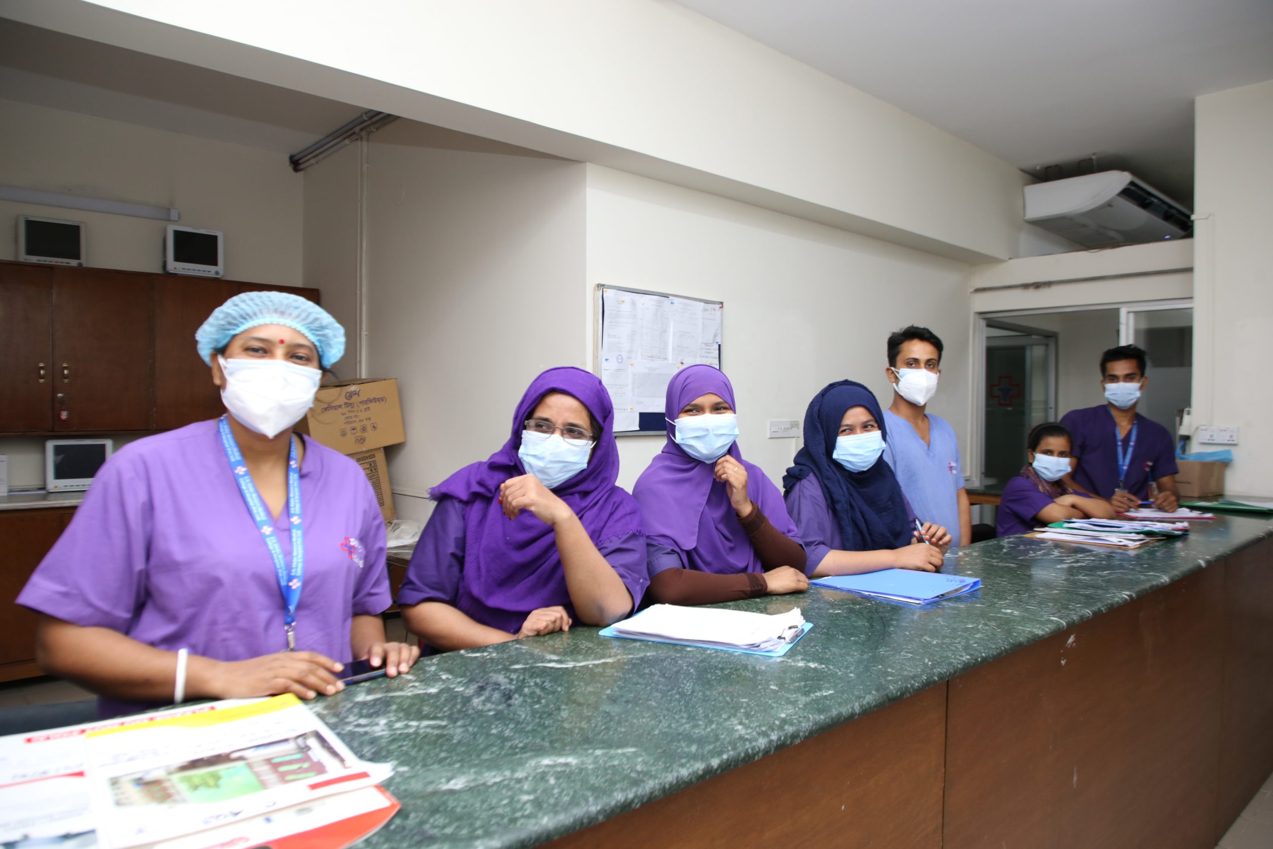 Nurse Station - Zainul Haque Sikder Women's Medical College & Hospital (Pvt.) Ltd. Gulshan Branch