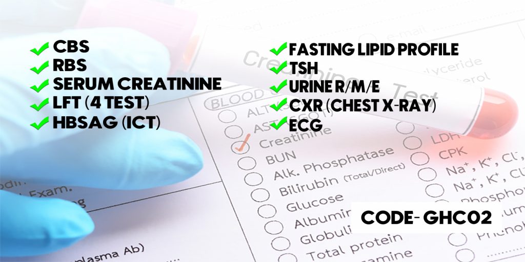 General Health Check-Up Package (GHC02) - Zainul Haque Sikder Women's ...